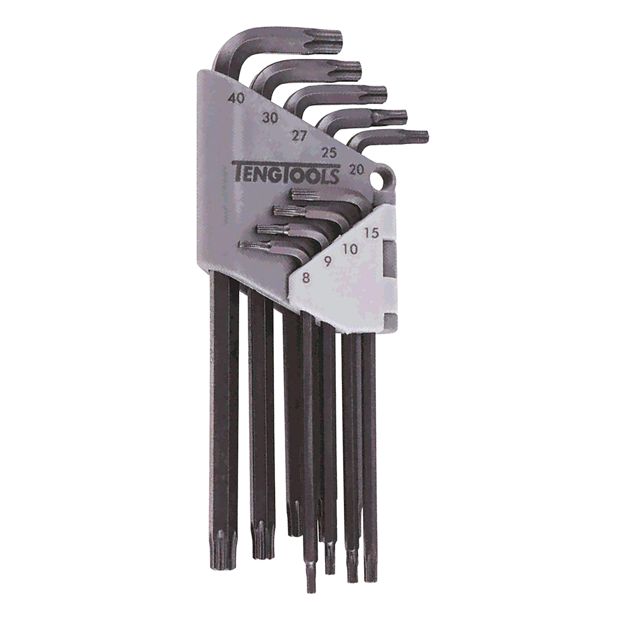 Teng Tools 9 Piece Black Industrial Grade Torx Key / Allen Wrench Set ...