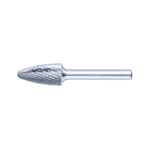 Pferd Carbide Tree/Radius Shaped Bur Bit, 1/2"Dia. X 1"L Cut, 3R Doubl ...