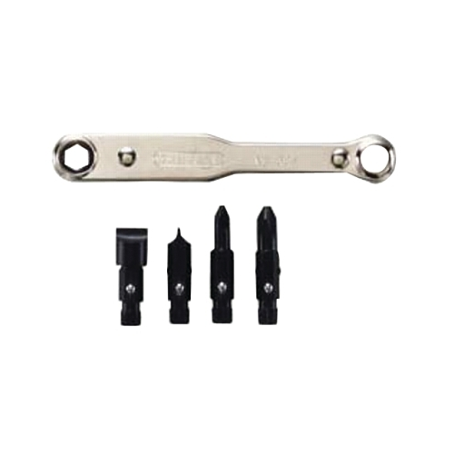 General Tools 9 Pc Ratchet Offset Screwdriver Set - 1 per EA - 80075 ...