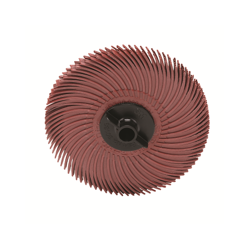 Scotchbrite Radial Bristle Disc, 3 Inches X 3/8 In, 220 Grit, 20000 Rp ...