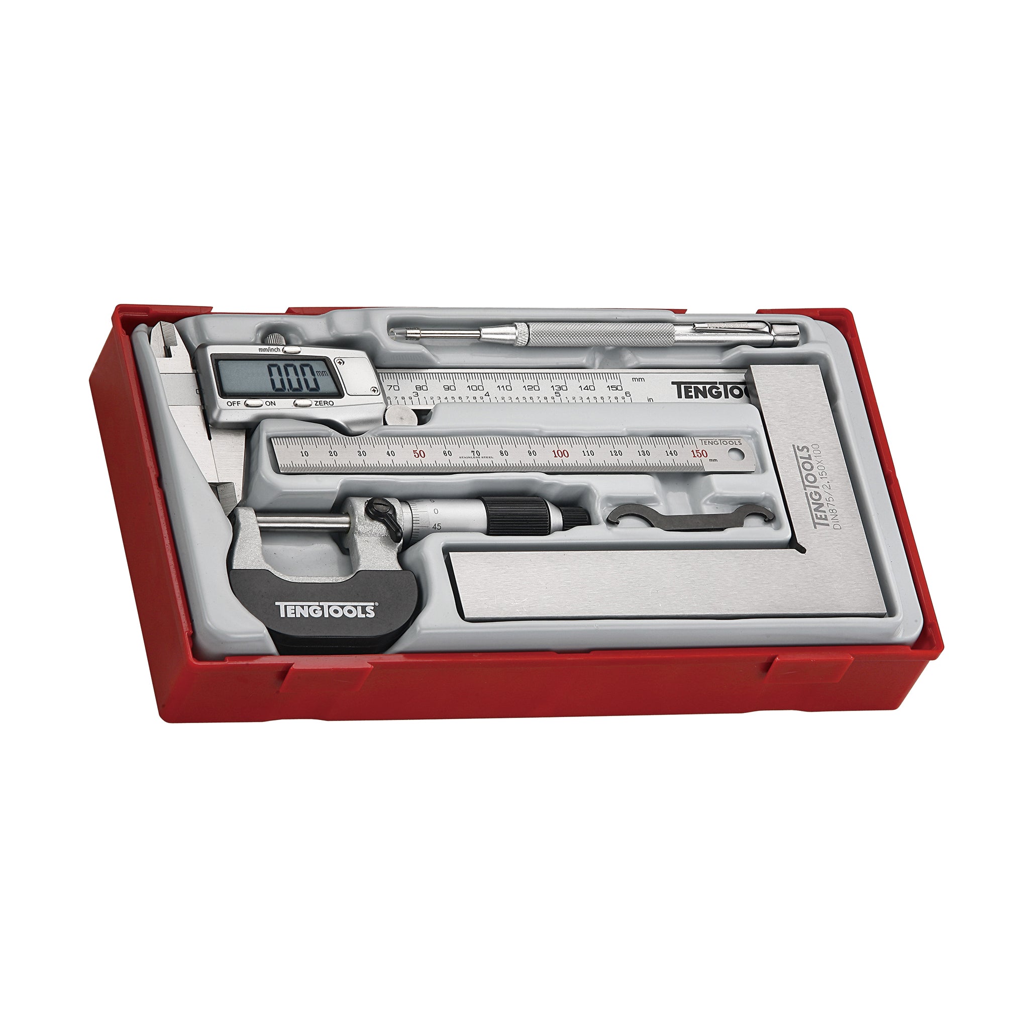 Teng Tools 5 Piece General Measuring Set - TTCM05D – Segomo Tools