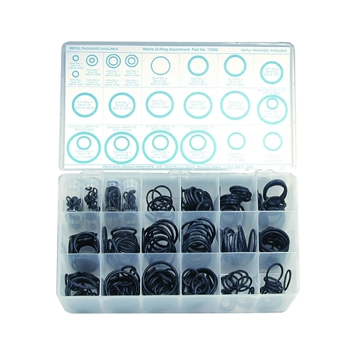 Precision Brand Metric O-Ring Assortments, Buna-N, 350 Per Set - 1 per ...
