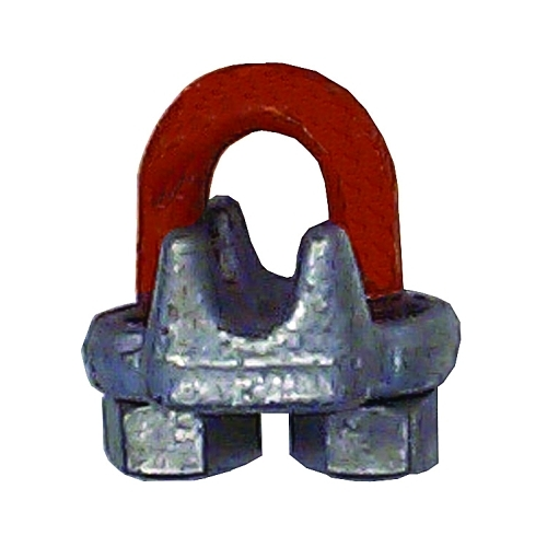 Cm Columbus Mckinnon Clips para cable forjado, 1/8 pulg., Zinc galvani ...