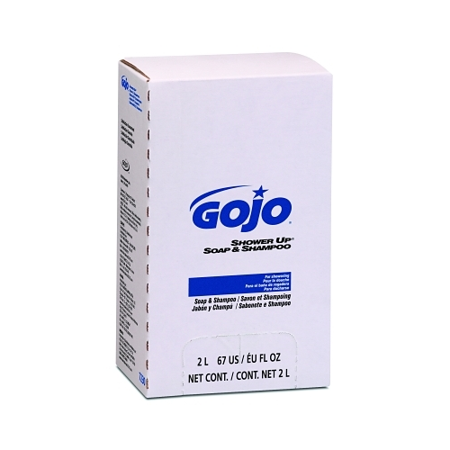 Gojo Shower Up Soap & Shampoo - 4 per CA - 723004 – Segomo Tools