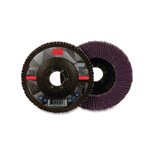 Disque à lamelles revêtu 3M 769F, 4-1/2 pouces de diamètre, grain 60 ...