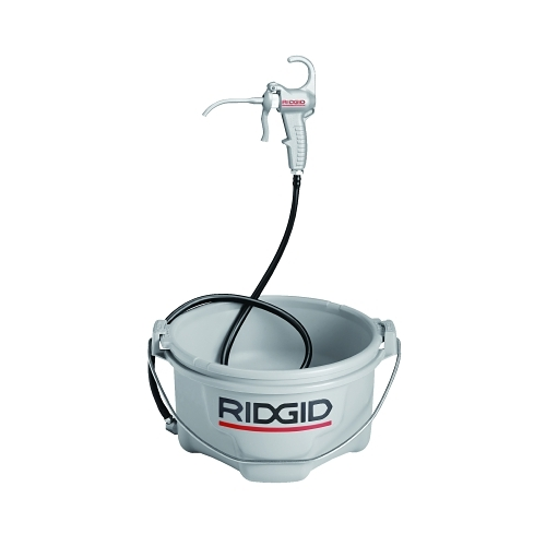 Ridgid Oiler, Model 418, 14-1/4 Inches Dia, Includes 1 Gal Premium Thr ...