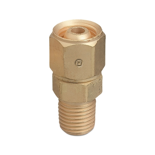Western Enterprises Brass Hose Adaptors, Male/Female Swivel, Brass, Rh ...