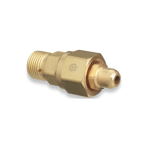 Western Enterprises Cylinder Adapters, Brass, Cga-346; Cga-540 - 1 per ...